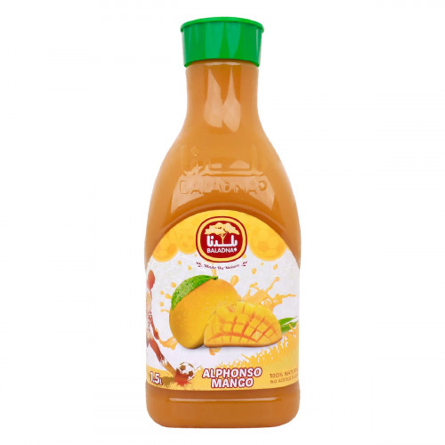 Baladna Fresh Alphonso Mango Juice 1.5Ltr